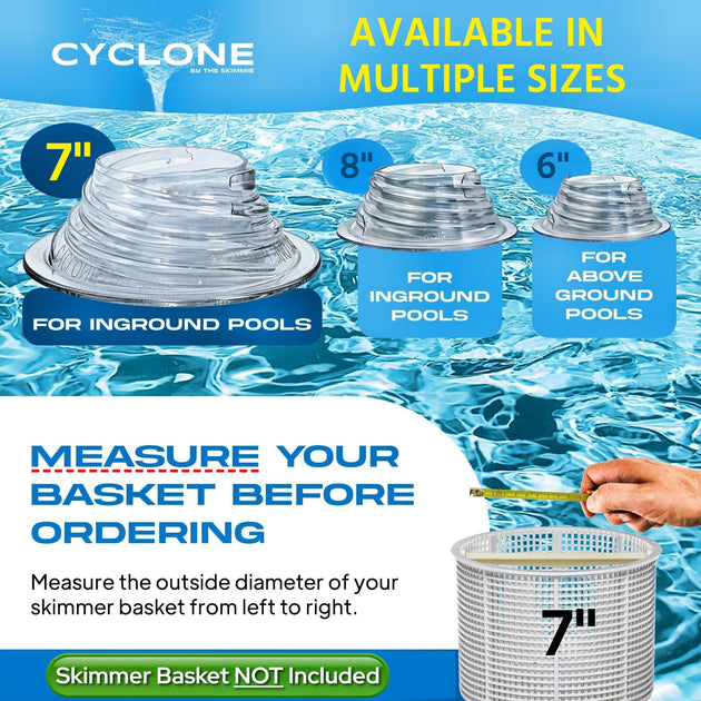 Cyclone - Turbo Charges Pool Skimmer Water Flow by The Skimmie